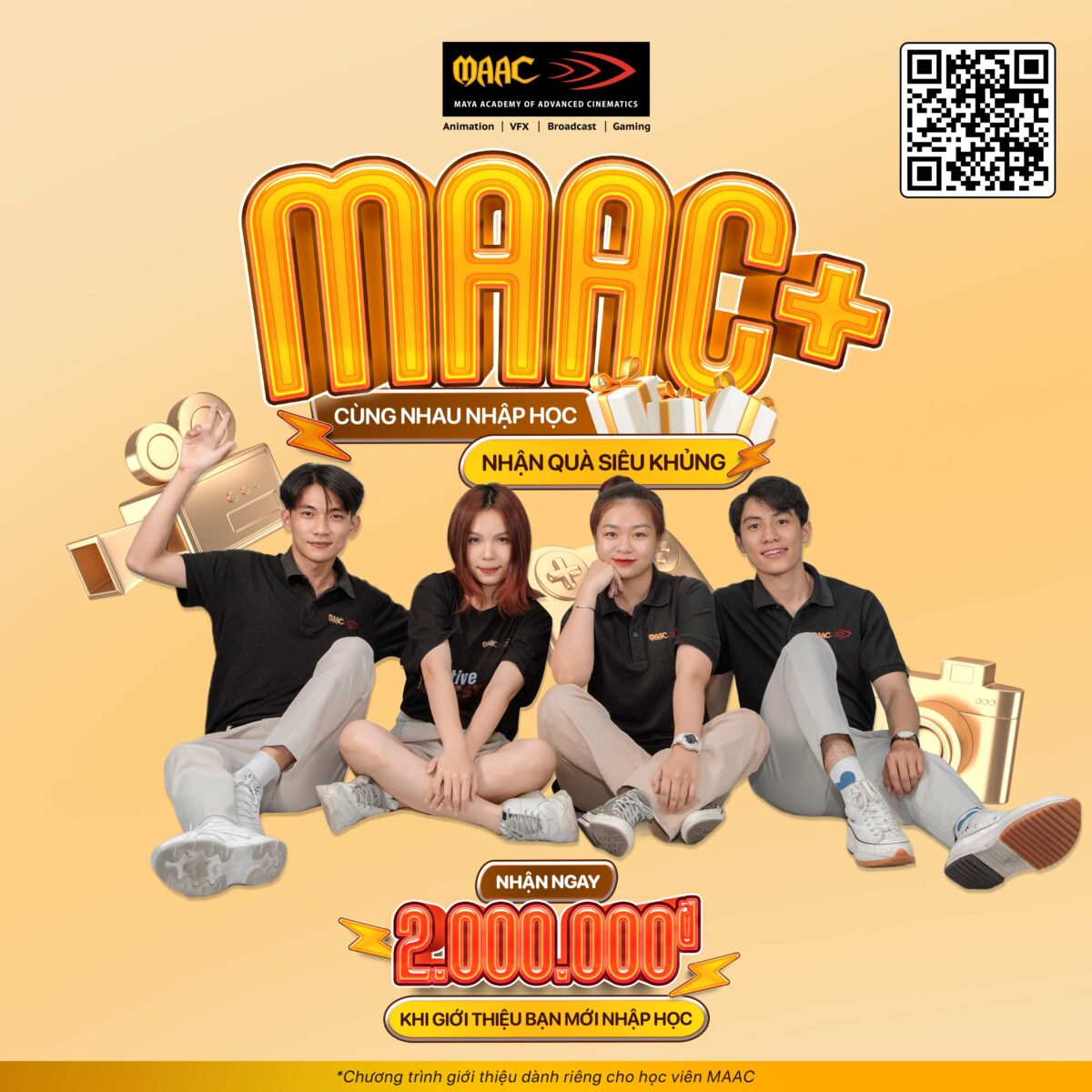MAAC Plus và hành trình có nhau của đôi bạn cùng chung sở thích ngành VFX